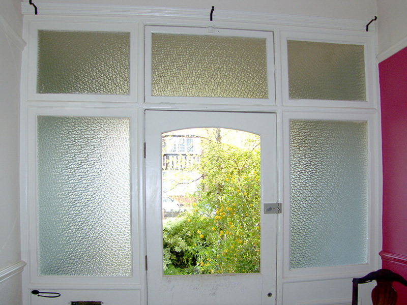 Art Nouveau Inspired Stained Glass Panels | The Art of Glass